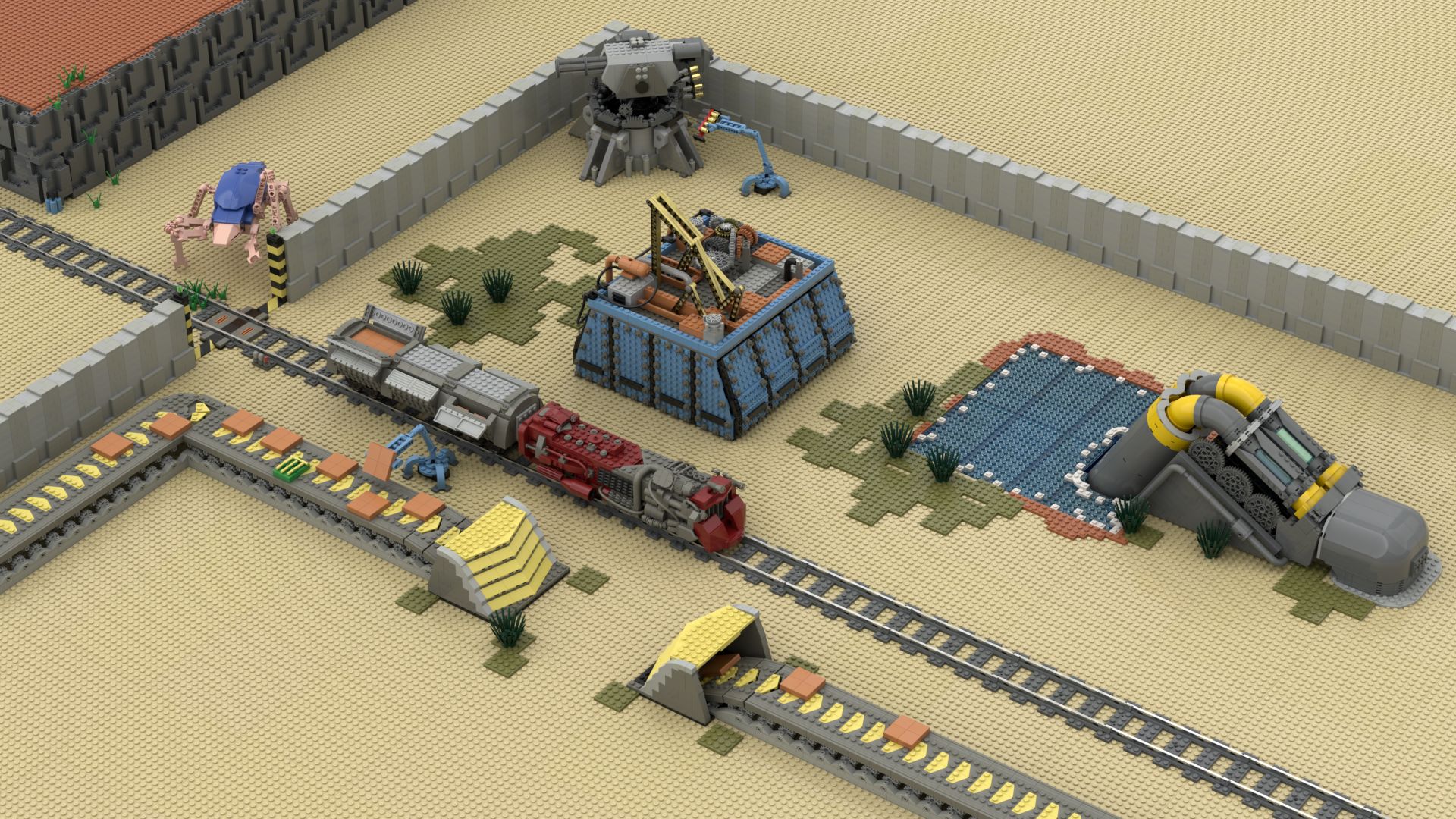 LEGO offshore pump | Scrolller