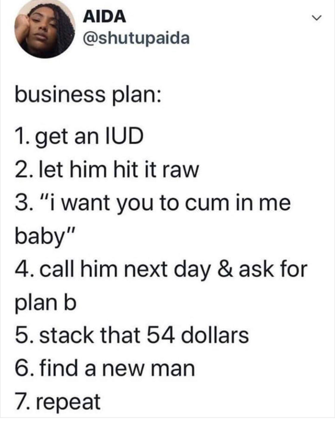 Let him hit it raw. | Scrolller