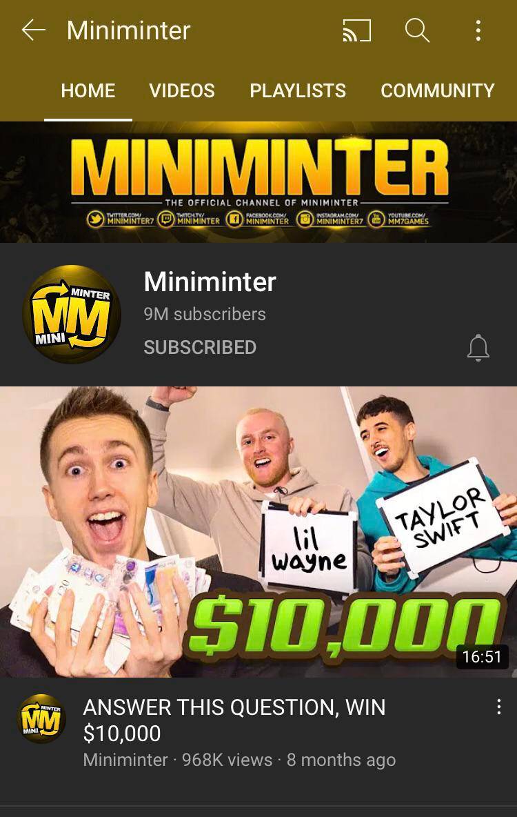 LETS BLOODY GOO!!! CONGRATS SIMON🎉🎉 FINALLY 9 MIL | Scrolller