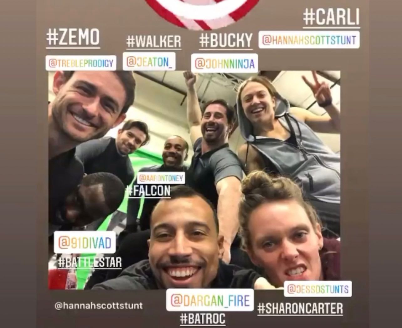 Let's give a round applause for 'The Falcon and The Winter Soldier' Stunt Crews | Scrolller