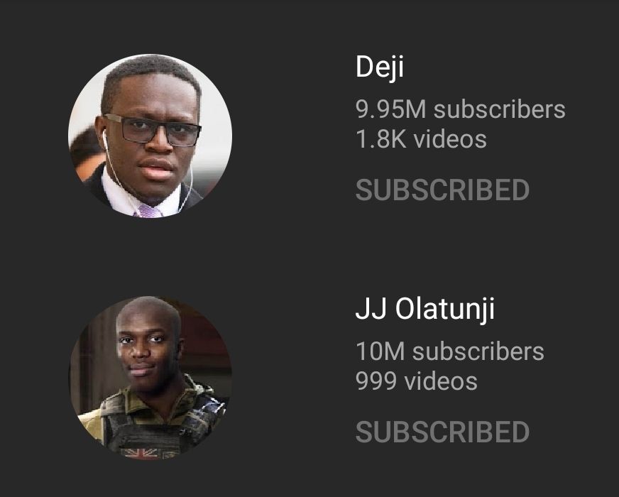 Let's make deji reached 10 million with his bro | Scrolller