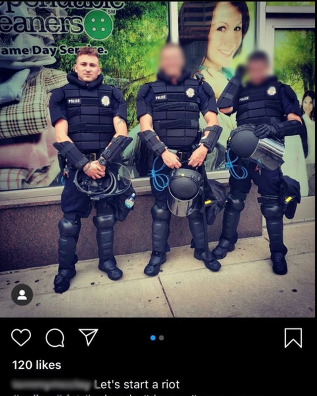 Let's start a riot (the poster was fired) | Scrolller