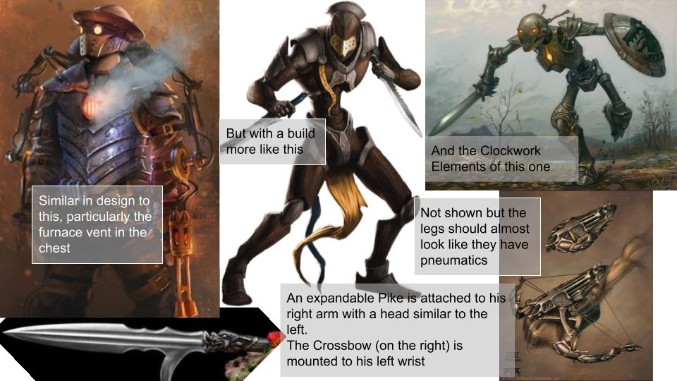 [LFA] Clockwork, the Warforged Monk (more details in comments) | Scrolller