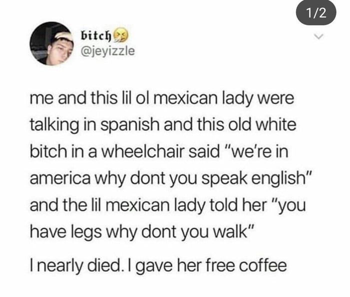 *lies in Mexican* | Scrolller