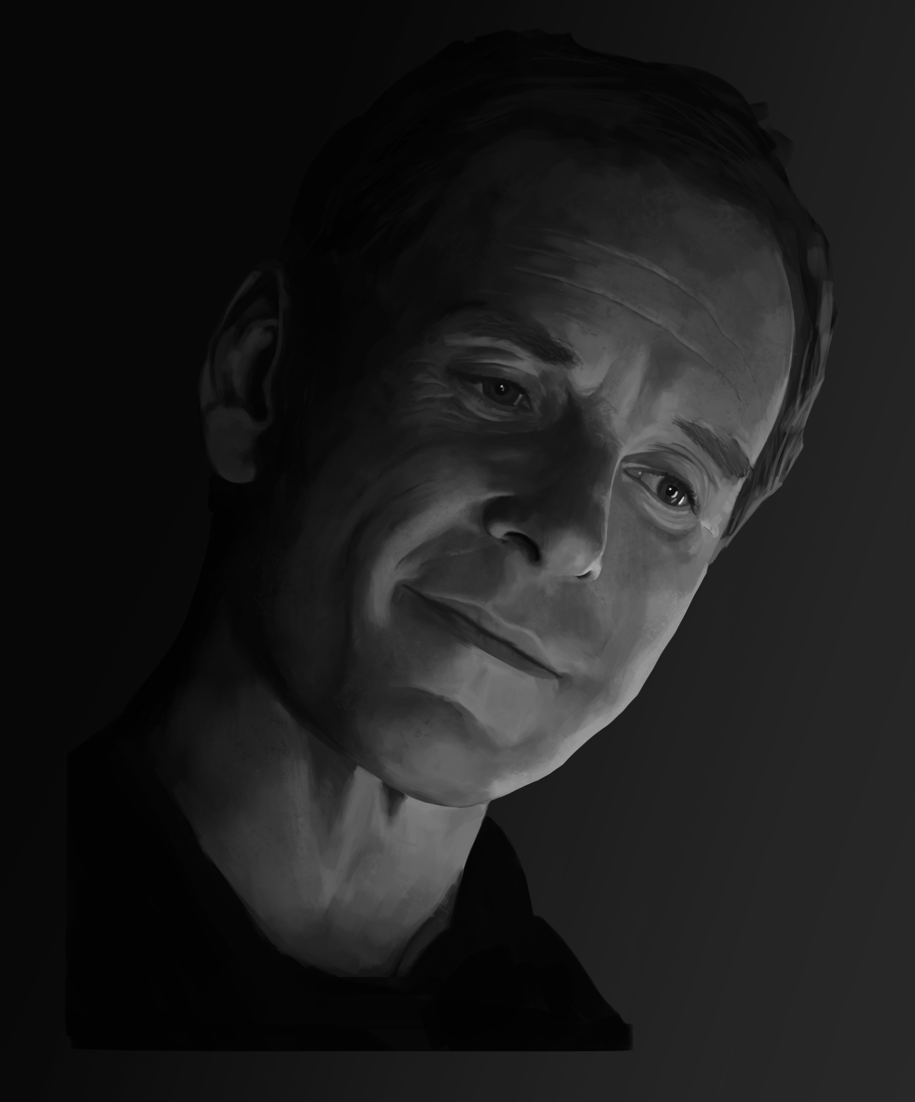 Lighting study of Michael Fassbender | Scrolller