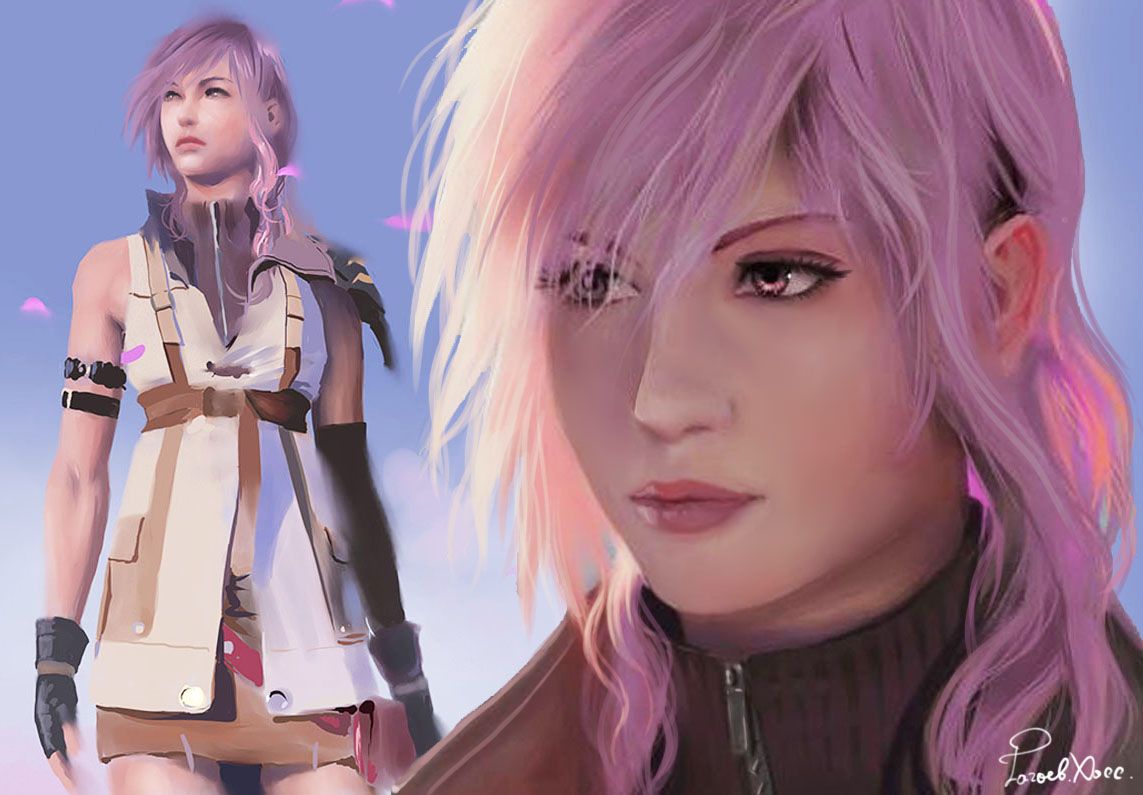 Lightning fan-art, Me, Digital, 2020 | Scrolller