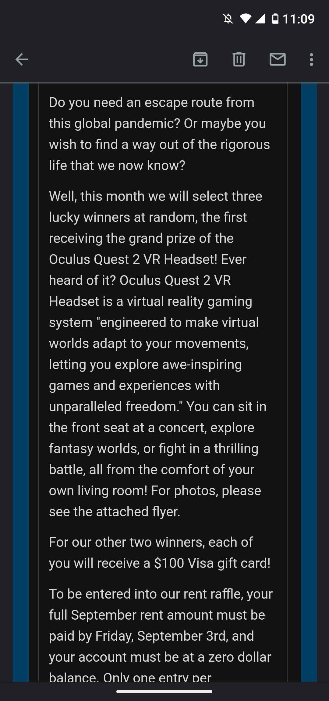 Like I wasn't already trying to escape. | Scrolller