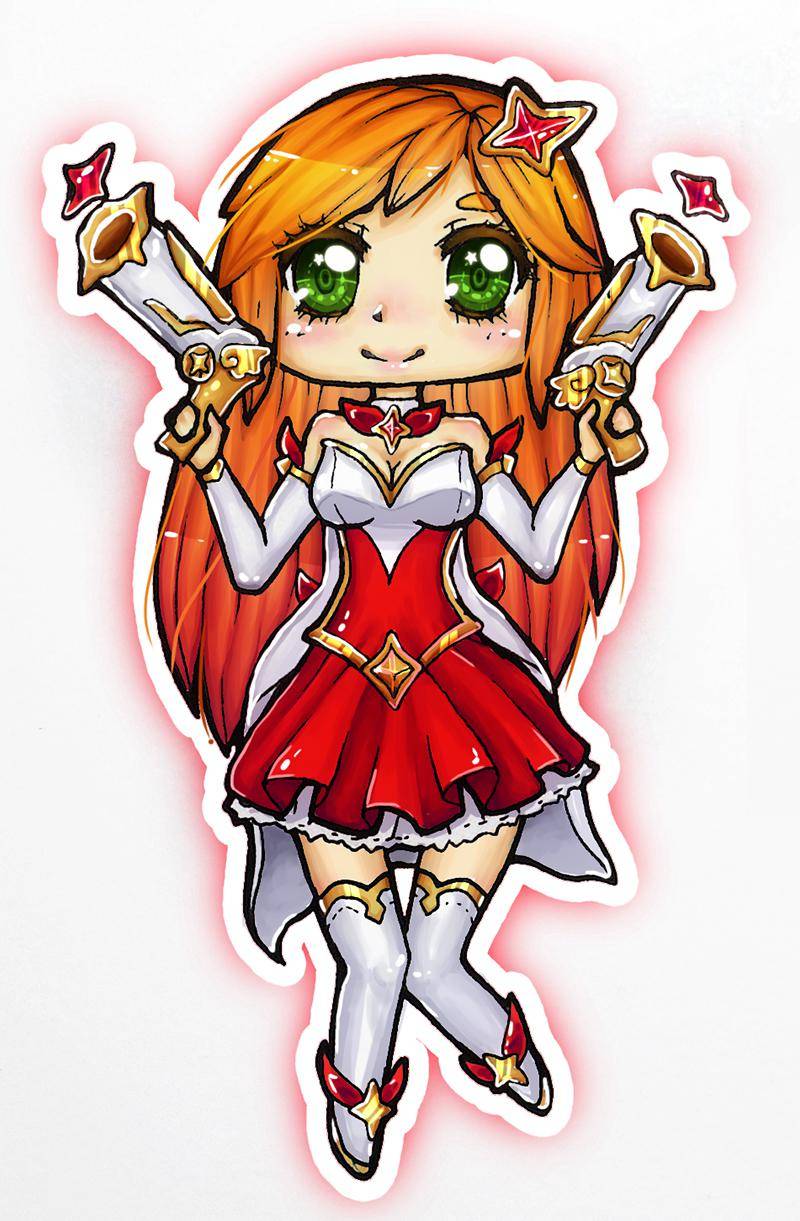 lil Star Guardian MF Chibi sticker | Scrolller