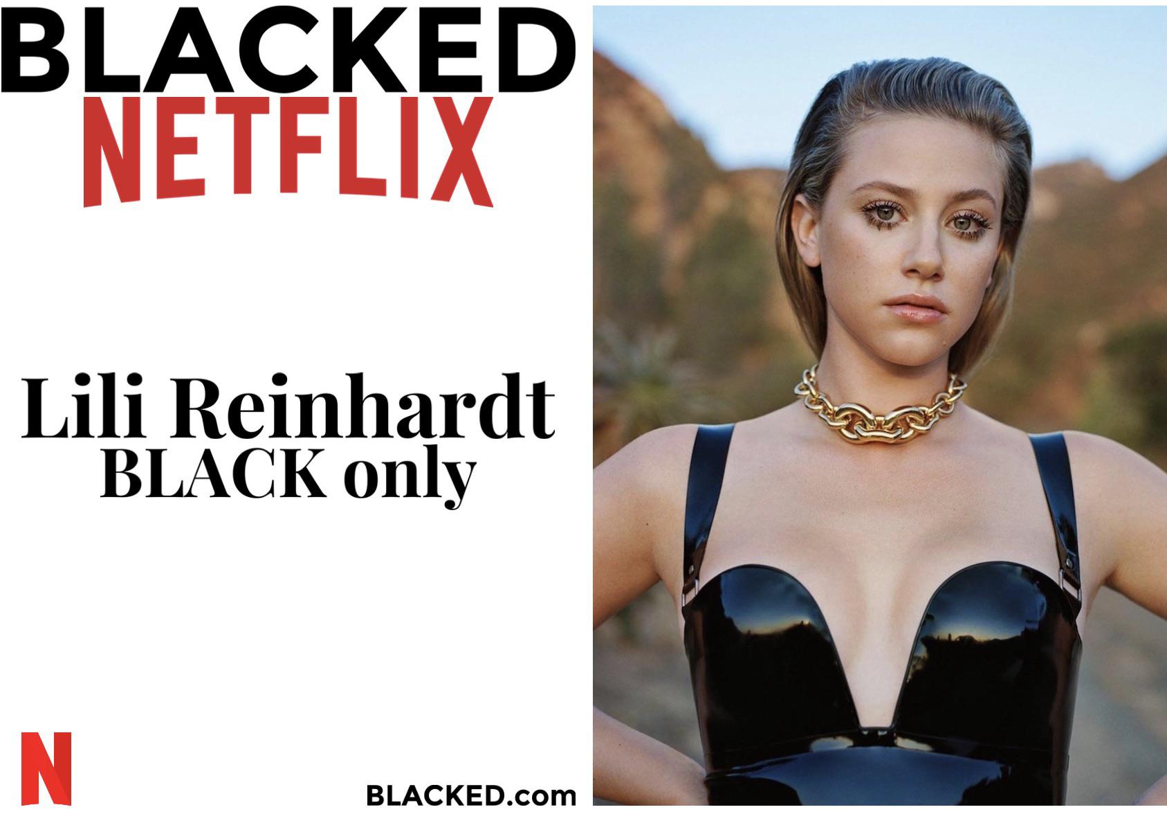 Lili Reinhardt getting BLACKED on Netflix | Scrolller