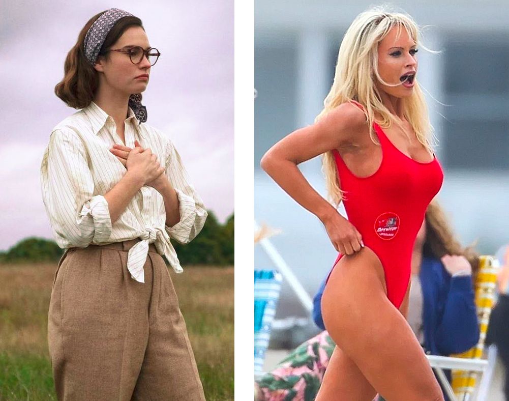 Lily James is a bimbofication fantasy come true | Scrolller