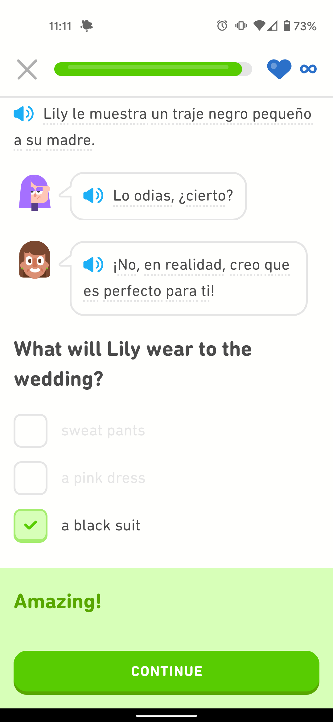 Lily The Purple Duolingo Goth Girl Prefers To Wear Black Suits Over
