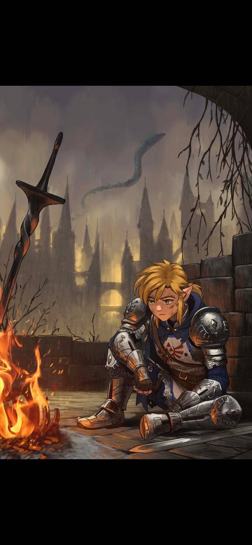 Link in Dark Souls by Malin Falch | Scrolller