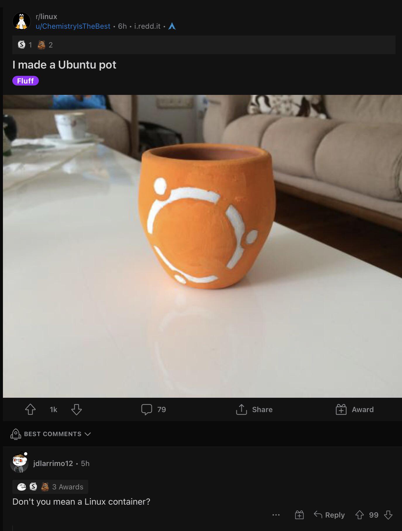 Linux container | Scrolller