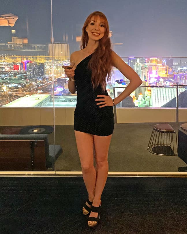 Lisa Foiles enjoying party at Skyfall Lounge | Scrolller
