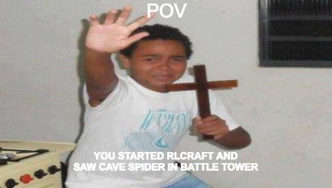 little annoying mf cave spiders | Scrolller