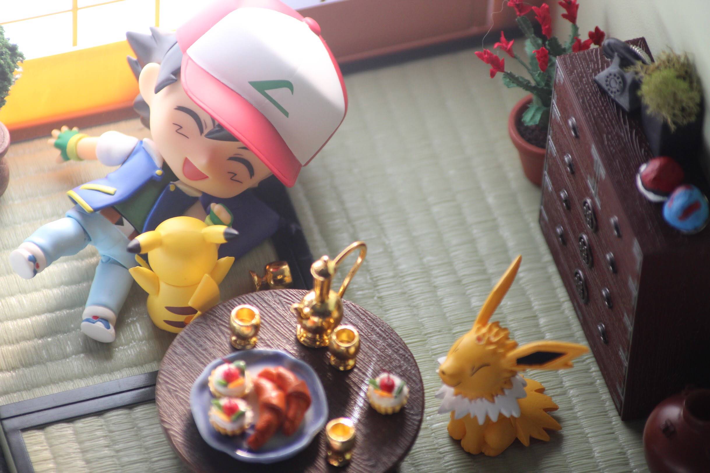 Little set up I created for Ash and his Pokémon | Scrolller