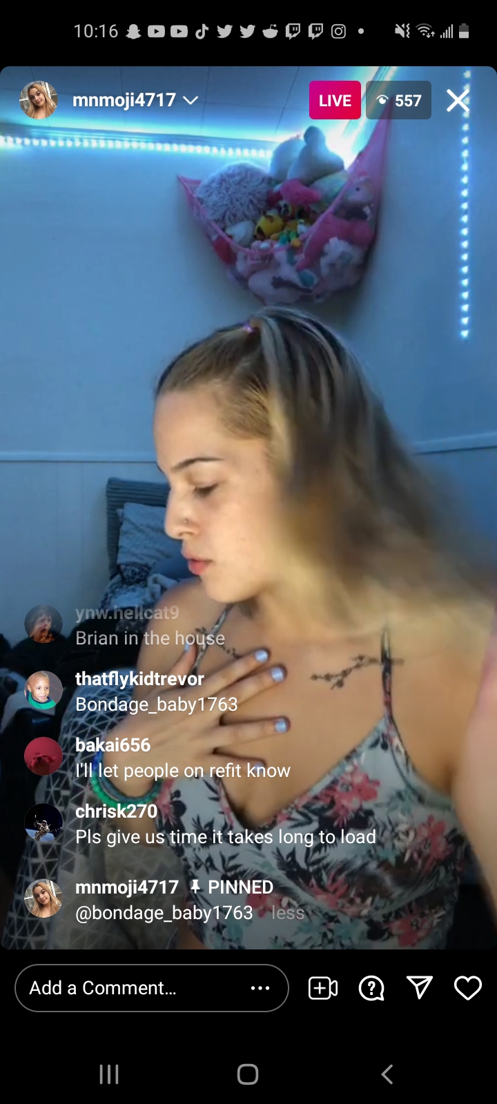 Live on insta bondage_baby17 | Scrolller