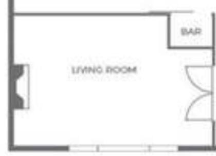 Living Room Layout - where could a couch, tv, and chair go? | Scrolller