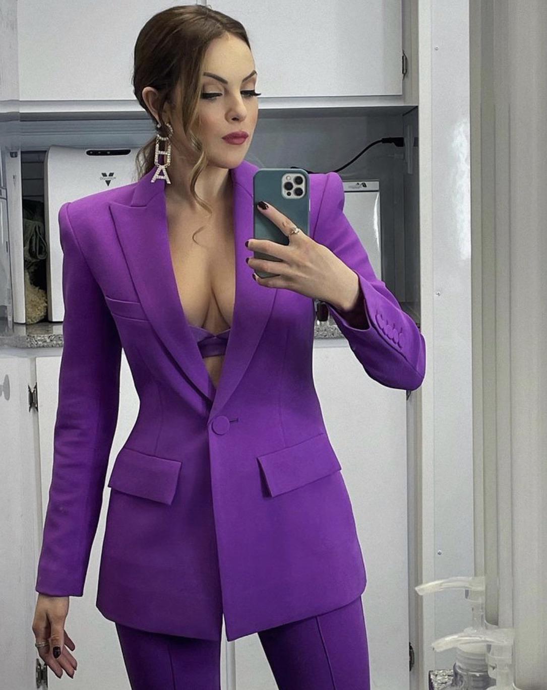 Liz Gillies In Purple | Scrolller