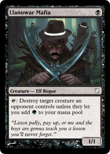 Llanowar Mafia | Scrolller