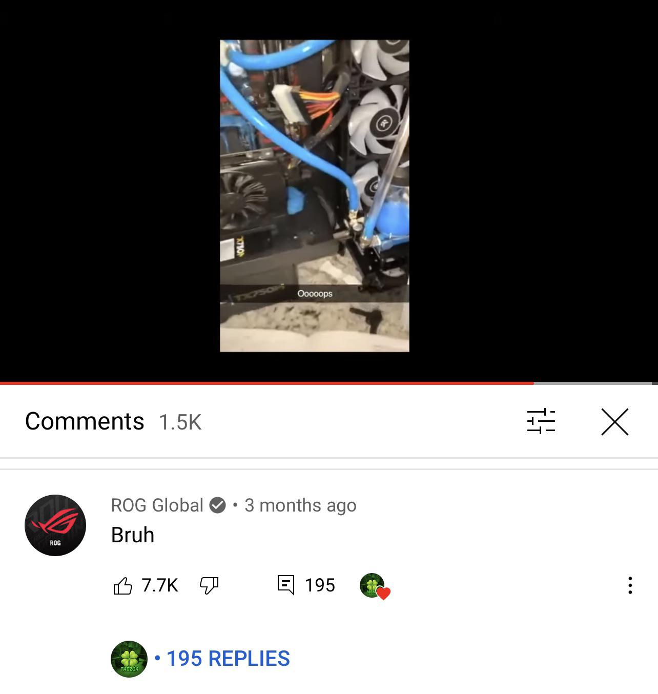 LMAO LOL water cooling pc failed | Scrolller