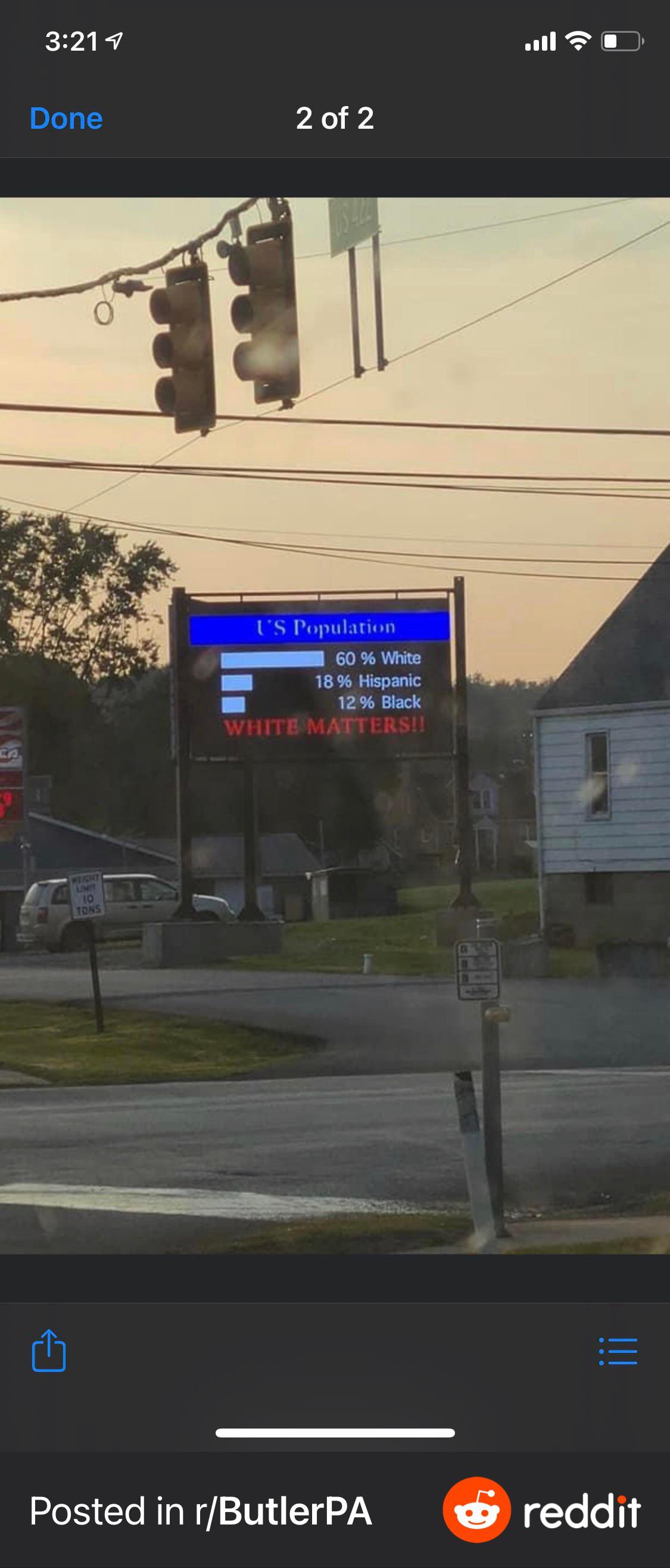Local gas station owner owns this sign. | Scrolller