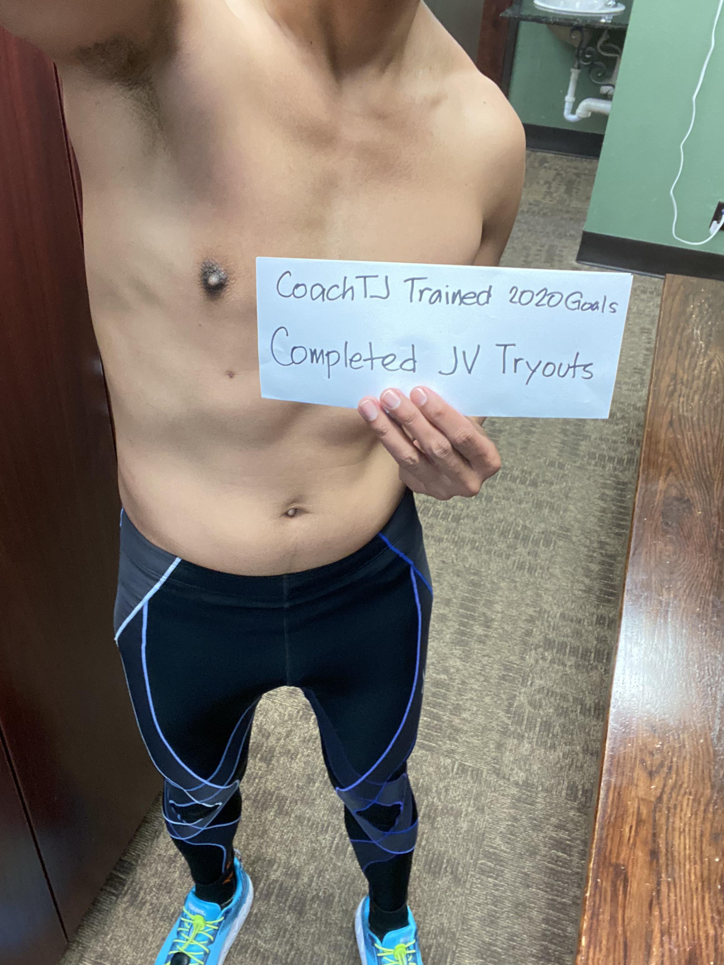 Locker room proof of completion of JV tryouts for CoachTJ’s team | Scrolller