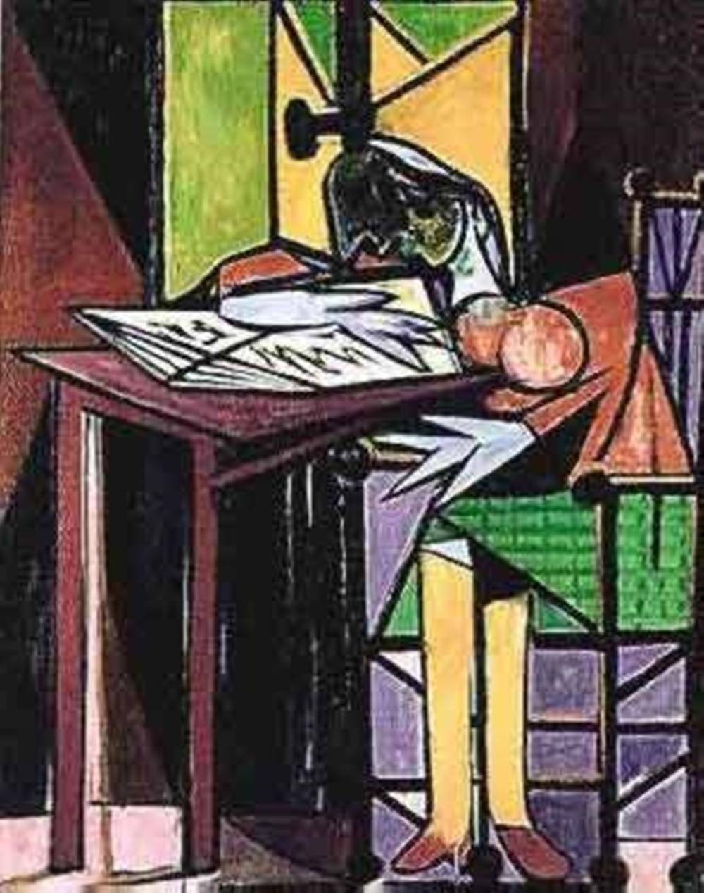 Lofi girl by Pablo Picasso | Scrolller