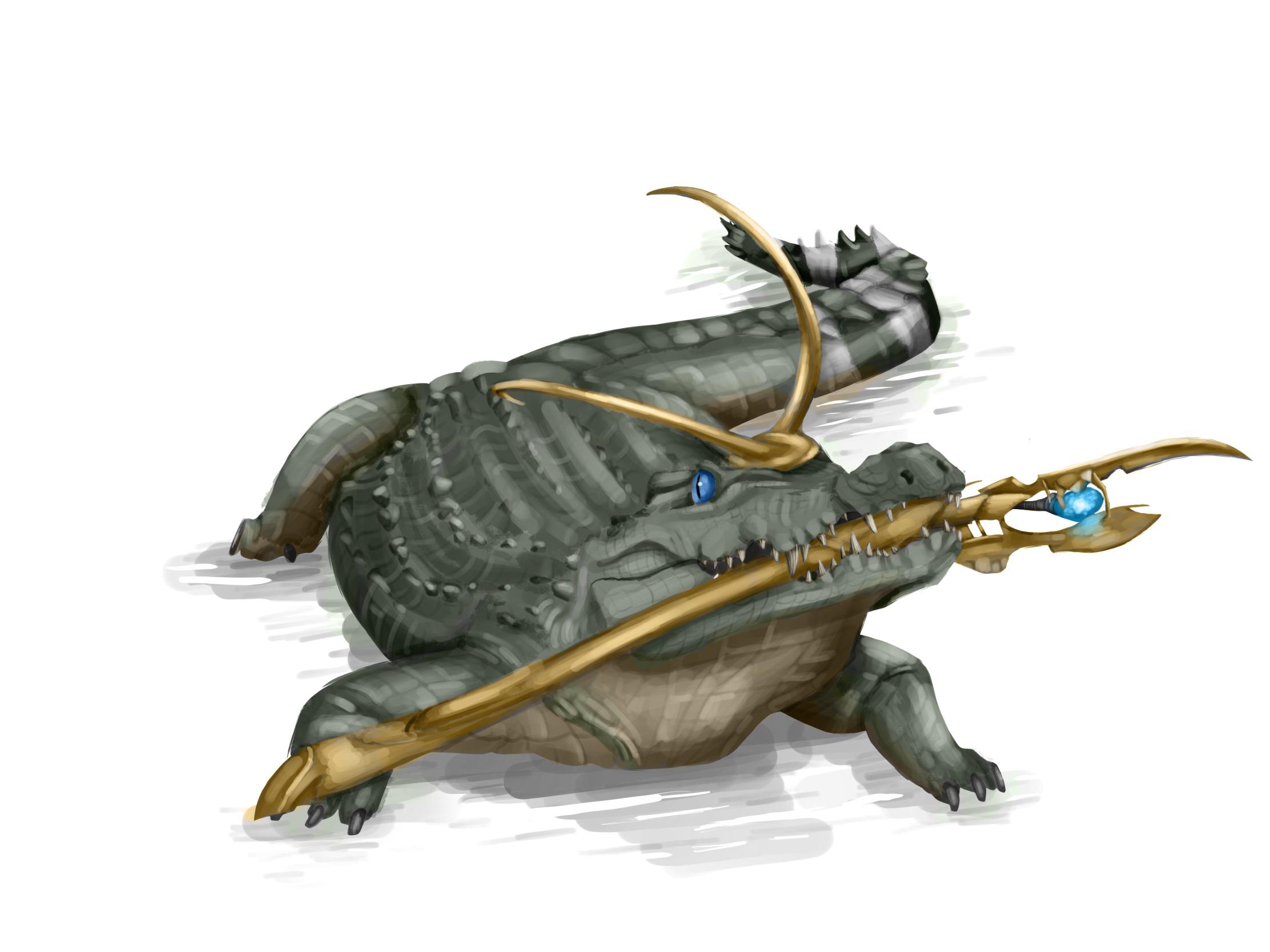 Loki crocodile by me | Scrolller