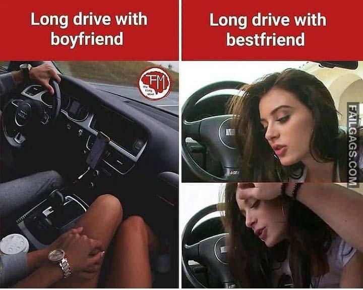 Long drive with bestfriend funny memes | Scrolller