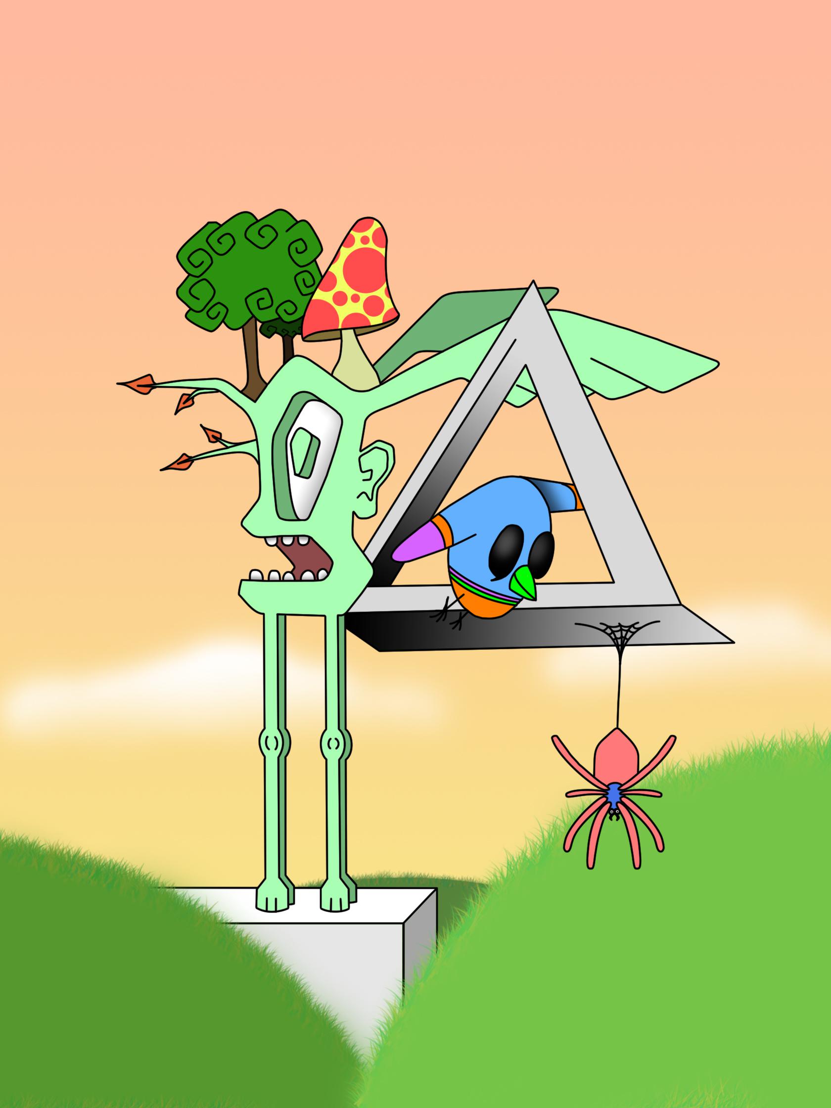 Long Legs, Me, Digital, 2020 | Scrolller