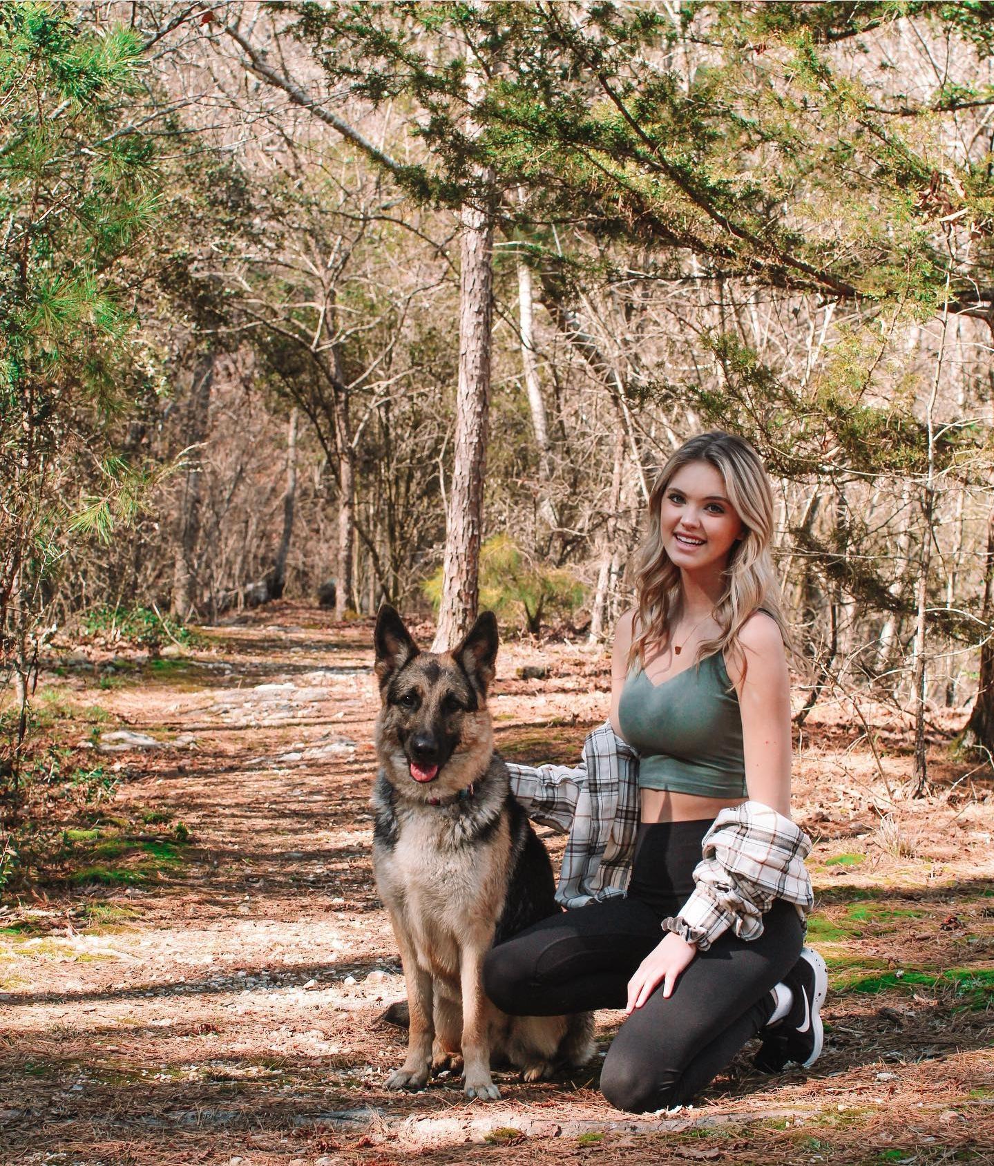 Look at her hiking buddy | Scrolller