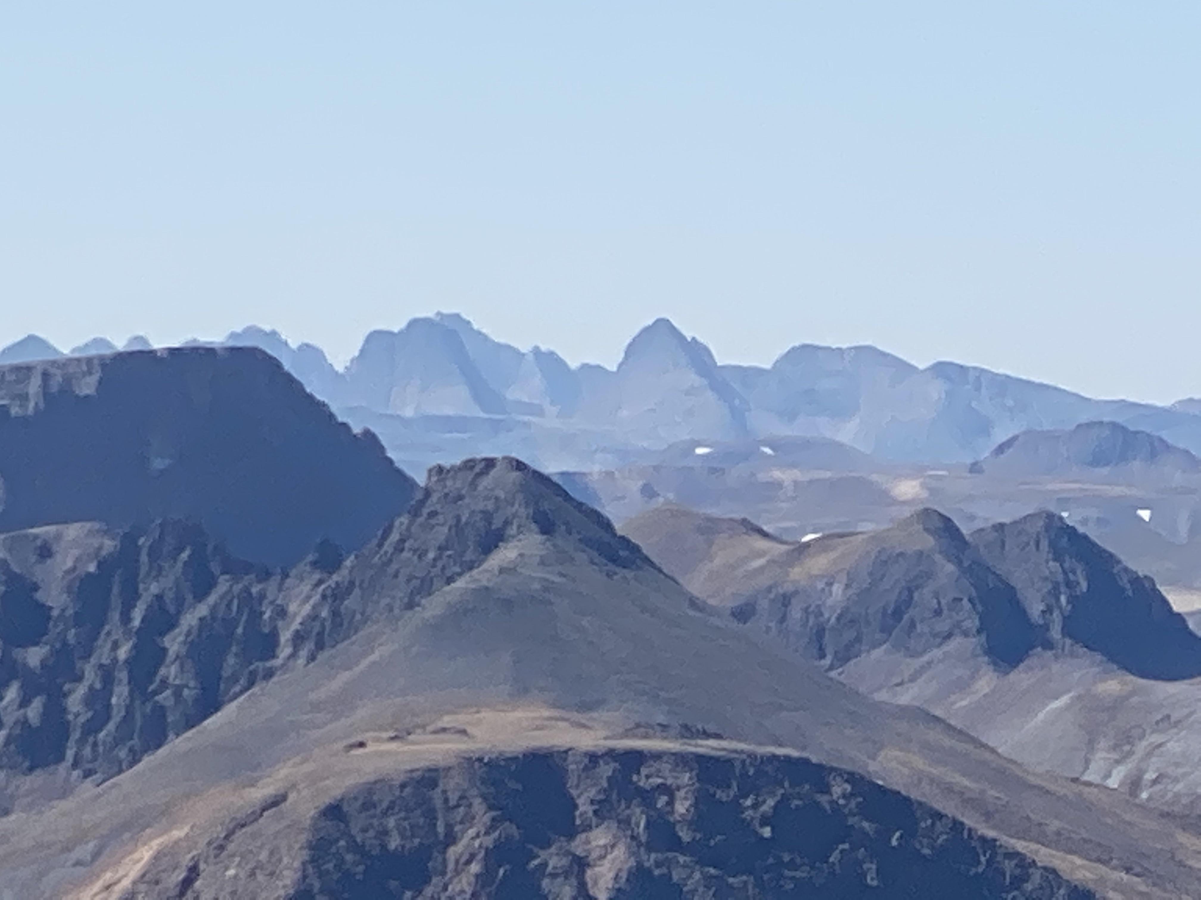 Looking SSW on Sunshine summit on Sunday | Scrolller