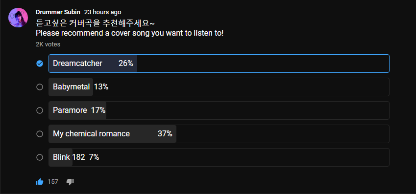 Looks like we might get to see more Dreamcatcher covers from Subin-unnie soon 🤘 | Scrolller