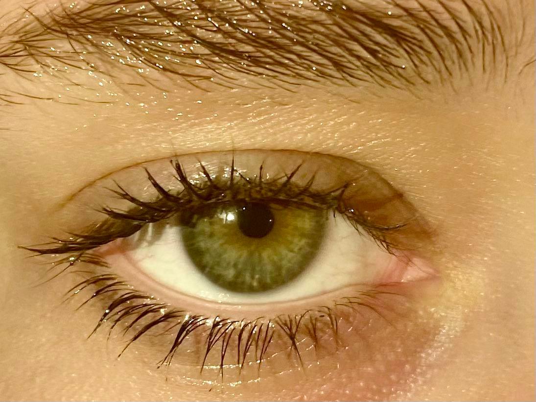 looks shiny because I just put some eyebrow/lash care on my face. | Scrolller