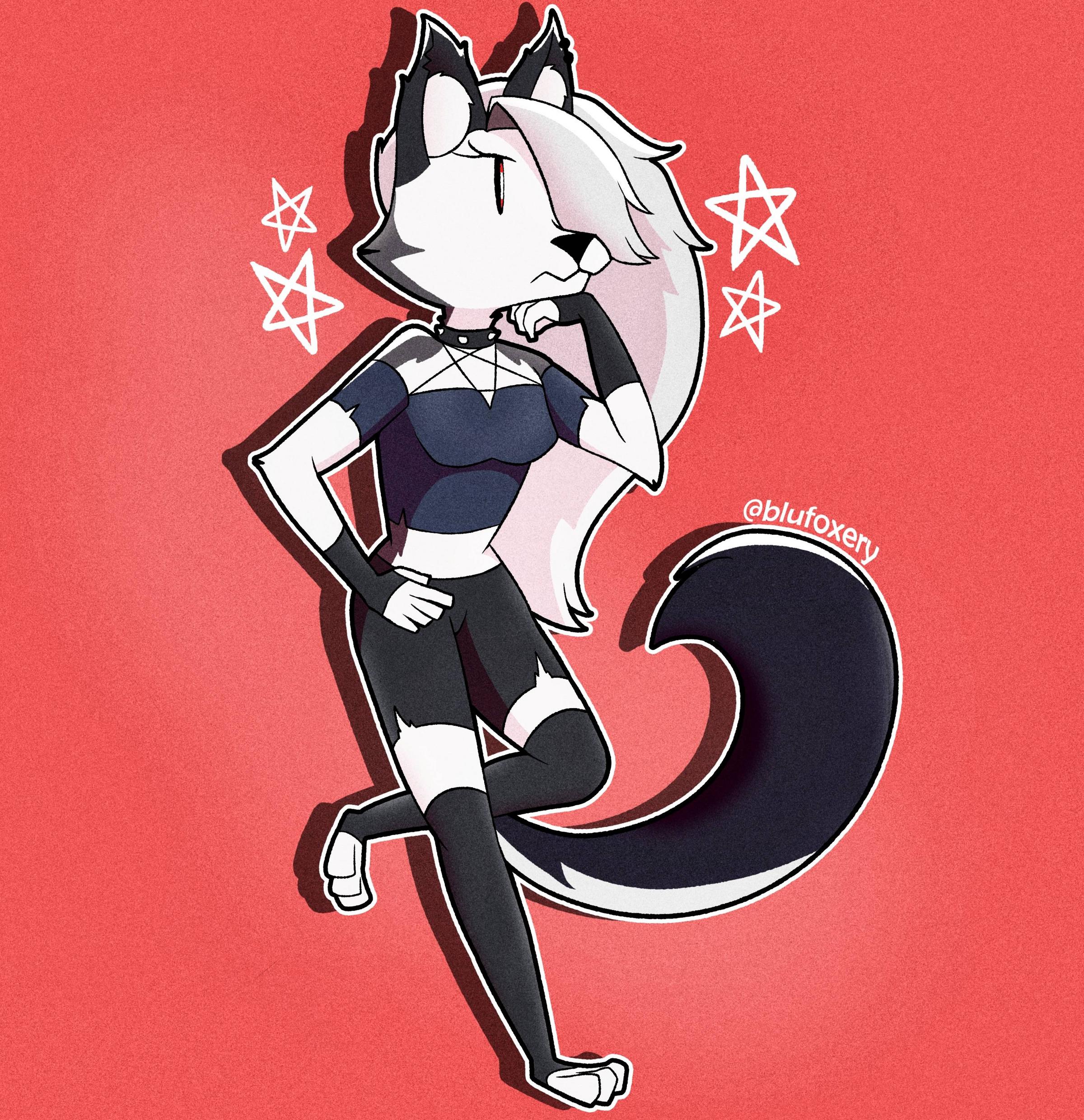 Loona (Helluva Boss - by me) | Scrolller