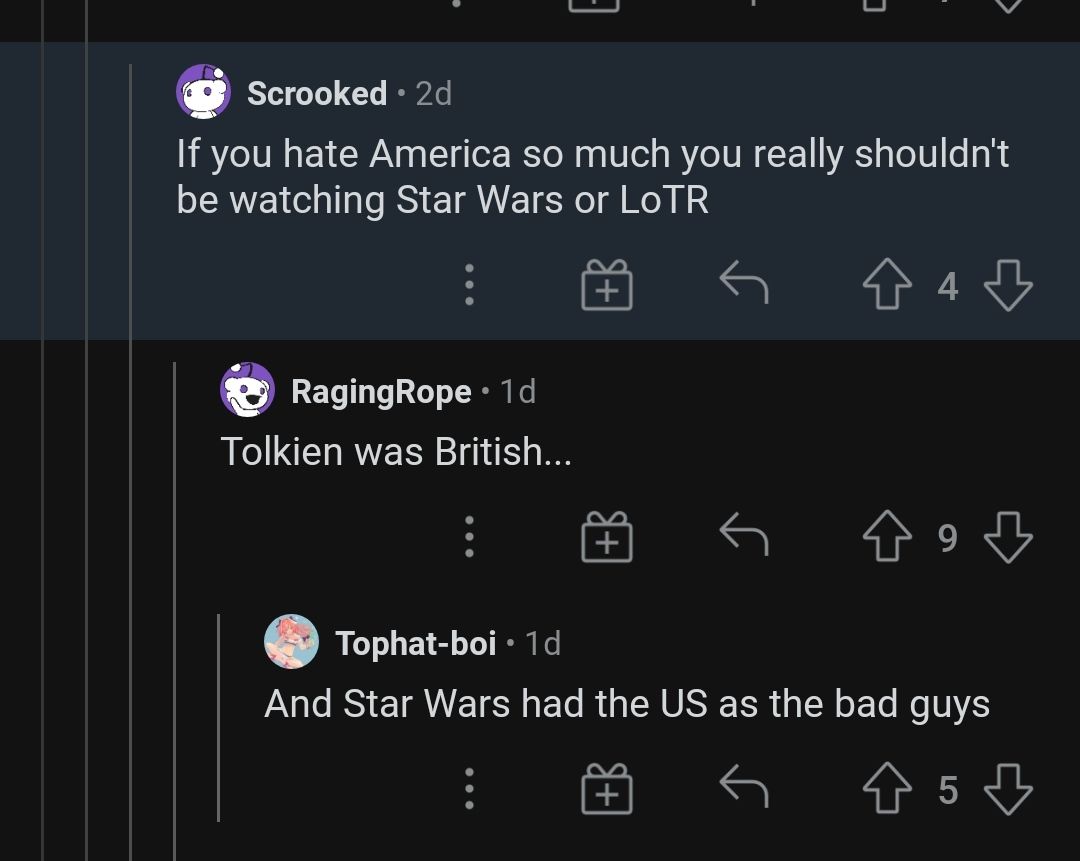 LOTR is American | Scrolller