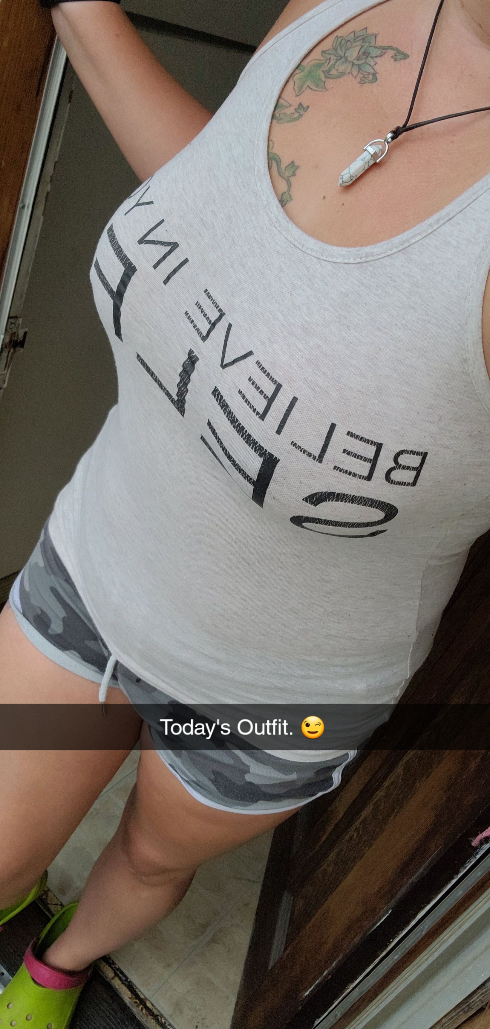 Lounging around the house. No bra, no problems. 😉 | Scrolller