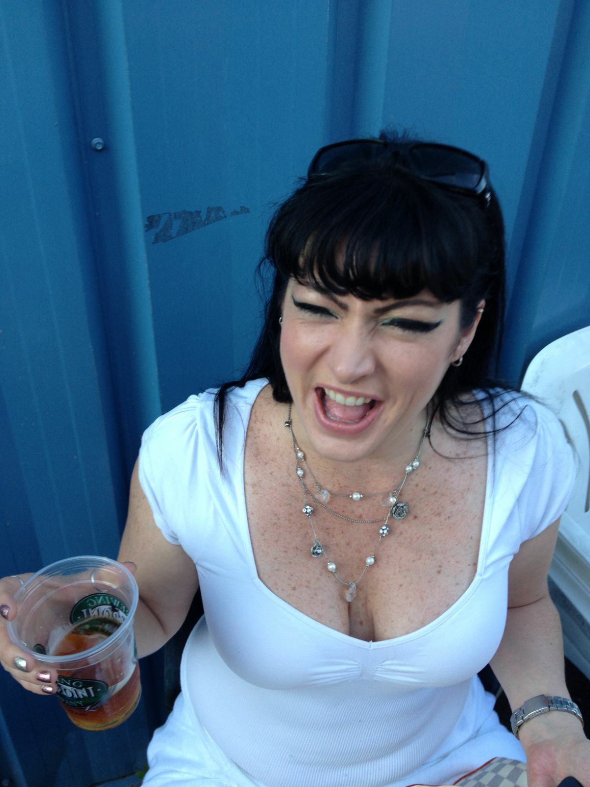 Love the freckles and her bangs | Scrolller