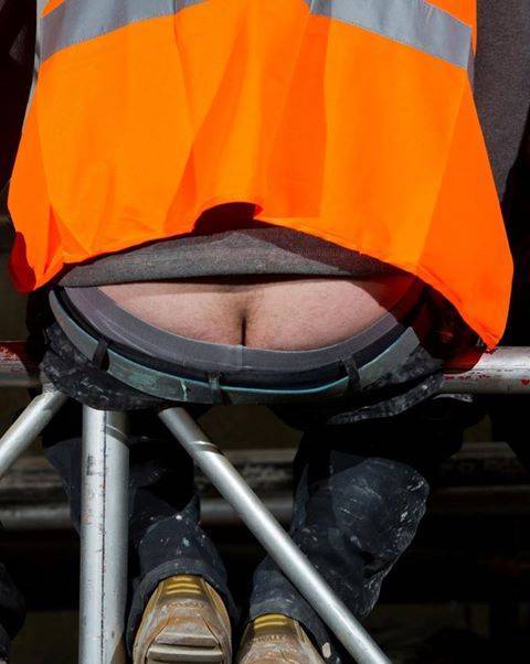 Love when they flash some crack at ya | Scrolller