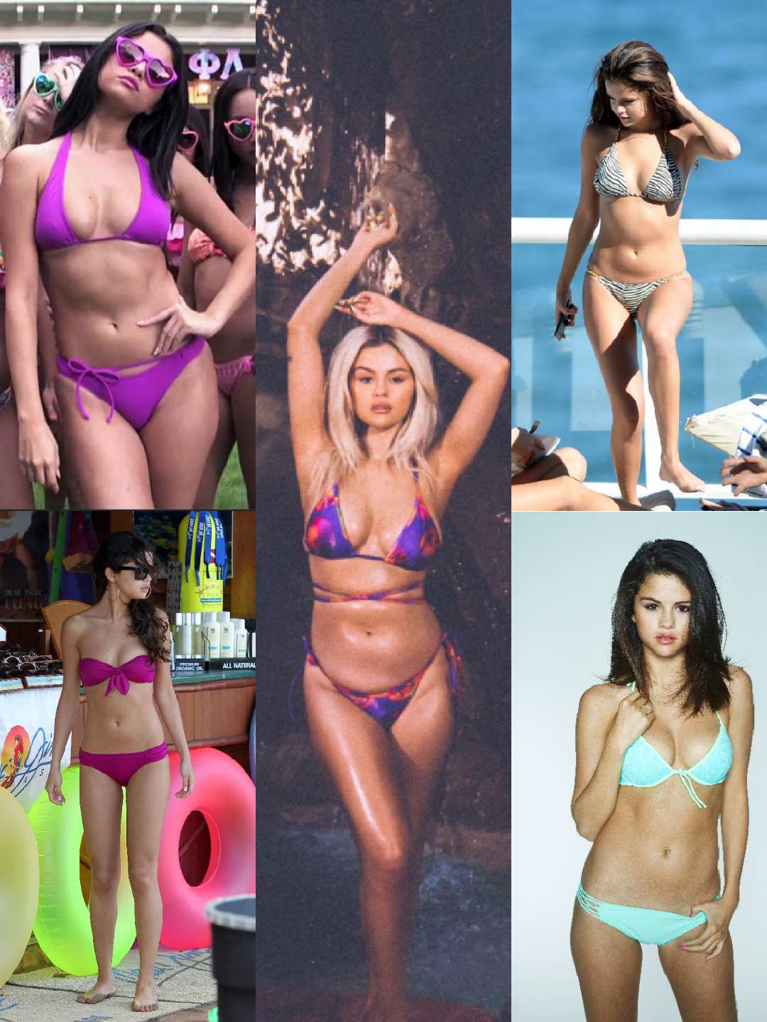 Lovely Selena Gomez through out the years different looks | Scrolller