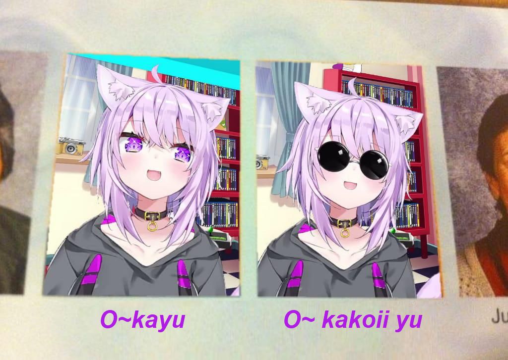 Low effort echo of someone else's "cool Okayu" meme | Scrolller
