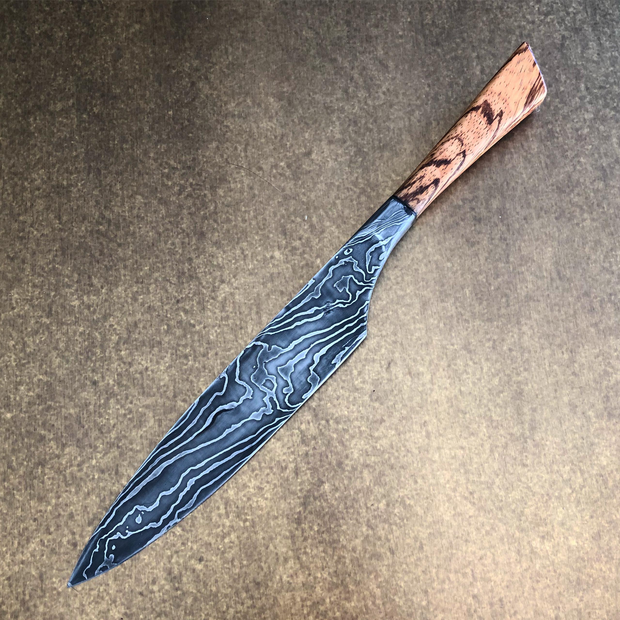 Low layer twist Damascus (first integral) | Scrolller