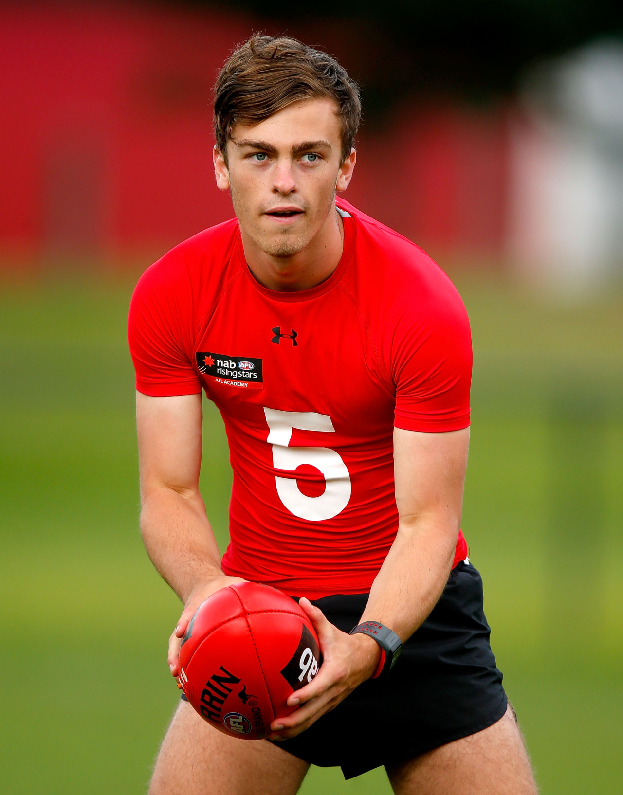 Luke Partington In Red | Scrolller