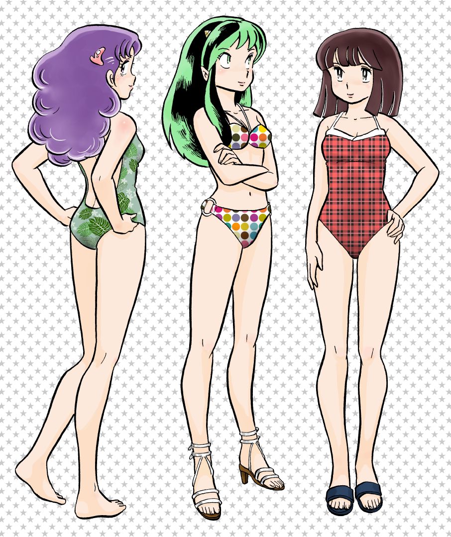 lum, shinobu & ran [urusai yatsura] | Scrolller