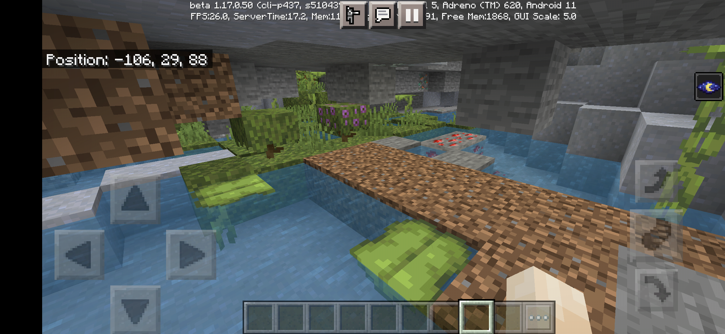 Lush caves are now naturally generated on bedrock! | Scrolller