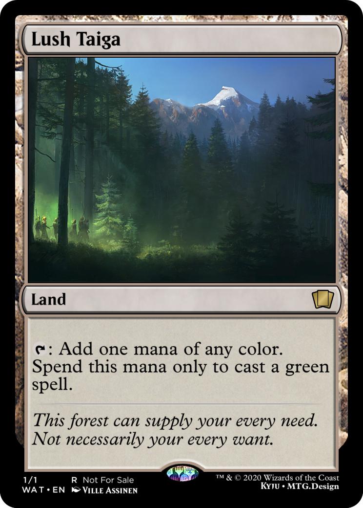 Lush Taiga Scrolller