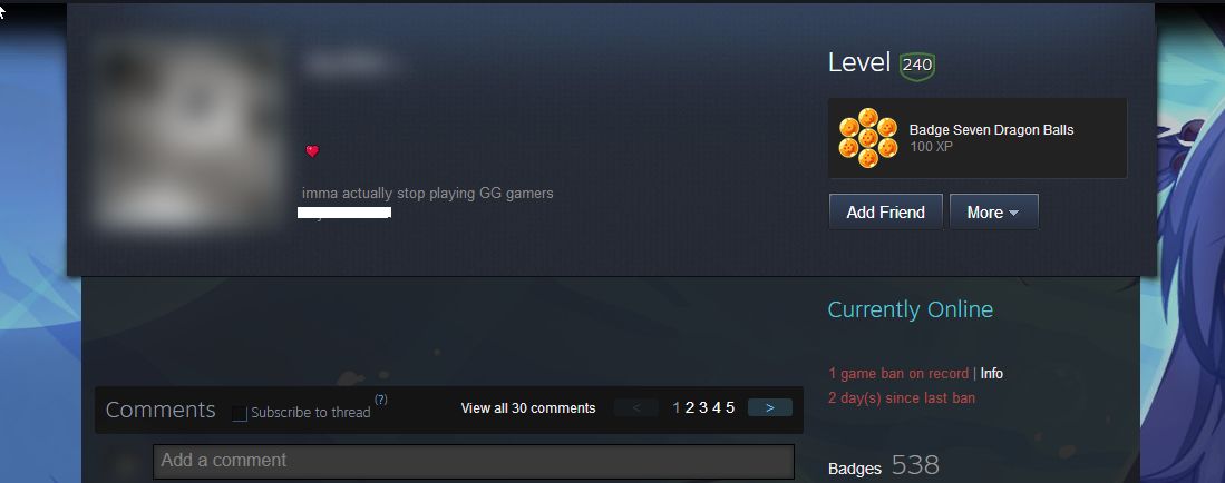 lvl 240 reportbotted | Scrolller