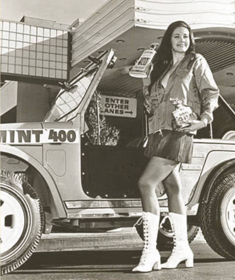 Lynda Carter, Miss Mint 400 | Scrolller
