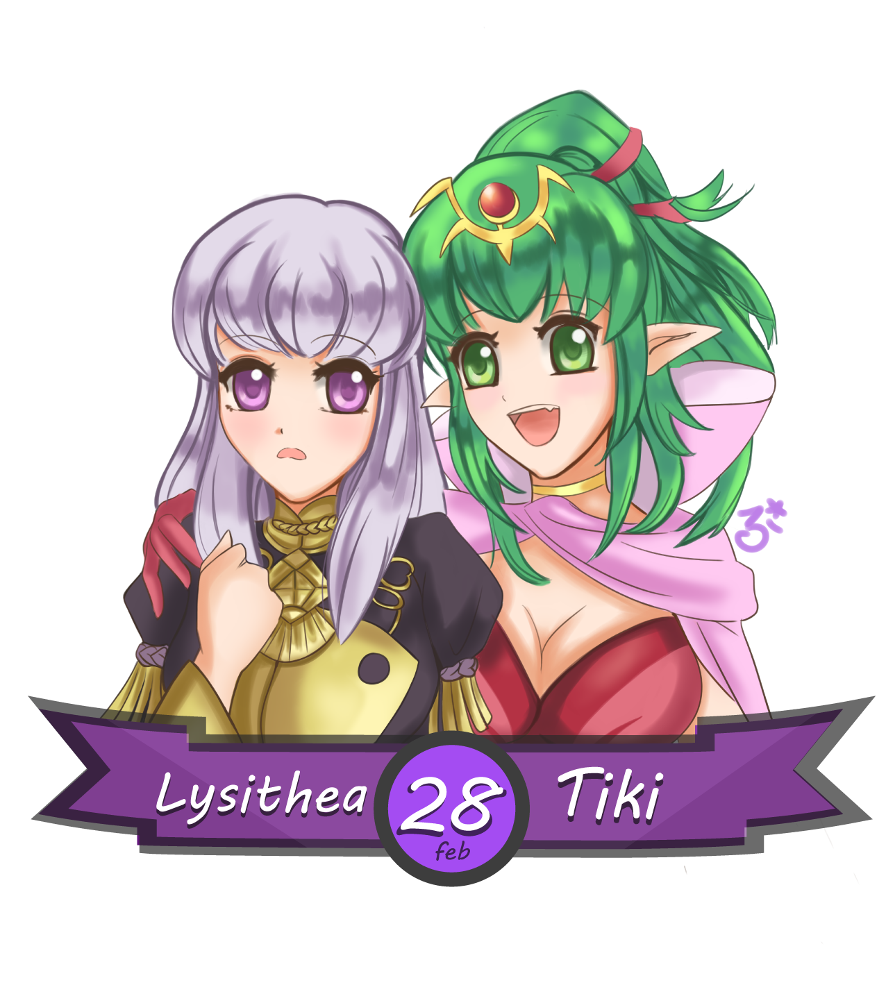 Lysithea & Tiki Bday! | Scrolller